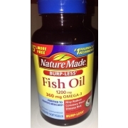 Nature Made Fish oil: Calories, Nutrition Analysis & More | Fooducate