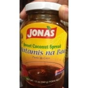Jonas Spread, Coconut, Sweet: Calories, Nutrition Analysis & More ...