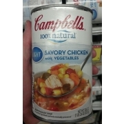 Cambell's Soup, Chicken With Vegetables,: Calories, Nutrition Analysis ...