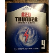 Red Thunder Energy Drink: Calories, Nutrition Analysis & More | Fooducate