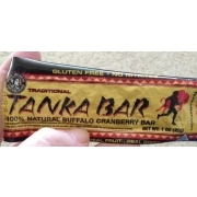 Tanka Bar Natural Buffalo Cranberry Bar: Calories, Nutrition Analysis ...