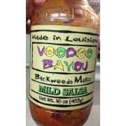 Voodoo Bayou Backwoods Magic Made In Louisiana, Mild Salsa: Calories ...