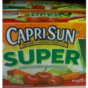 Capri Sun Juice Drink, Fruit & Vegetable: Calories, Nutrition Analysis ...