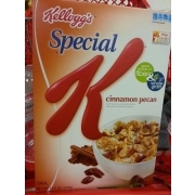 Kellogg's Special K Cereal, Cinnamon Pecan: Calories, Nutrition ...