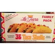La Tiara Yellow Corn, Taco Shells: Calories, Nutrition Analysis & More ...