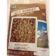 Natierra Goji Berries, Cacao Dusted: Calories, Nutrition Analysis ...