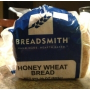 Breadsmith Bread, Honey Wheat: Calories, Nutrition Analysis & More ...