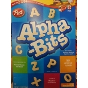 Post Alpha Bits: Calories, Nutrition Analysis & More | Fooducate