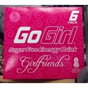 Go Girl Energy Drink: Calories, Nutrition Analysis & More | Fooducate