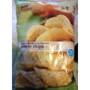 Gold Emblem Potato Chips, Sour Cream And Onion Flavored: Calories ...