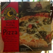 Rising Moon Organics Pizza, Pesto & Buffalo Mozzarella: Calories ...