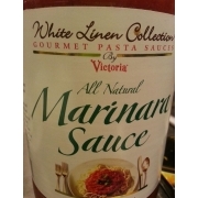 Victoria Fine Foods Sauce, Marinara, Gourmet: Calories, Nutrition ...
