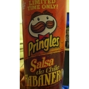Pringles Salsa De Chile Babanero Potato Chips: Calories, Nutrition ...