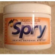 Spry 100% Xylitol Chewing Gum: Calories, Nutrition Analysis & More ...