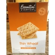 Essential Everyday Thin Wheat Crackers: Calories, Nutrition Analysis ...