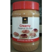 Clover Valley Creamy Peanut Butter: Calories, Nutrition Analysis & More ...