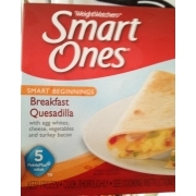 Smart Ones Quesadilla, Breakfast: Calories, Nutrition Analysis & More ...