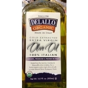 DeLallo Olive Oil, Extra Virgin, Unfiltered: Calories, Nutrition ...