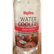HyVee Strawberry Sparkling Beverage, Water Coolers: Calories, Nutrition ...