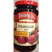Tropical Strawberry Jam: Calories, Nutrition Analysis & More | Fooducate