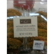 The Bakery At Walmart Oatmeal Raisin Cookies: Calories, Nutrition ...