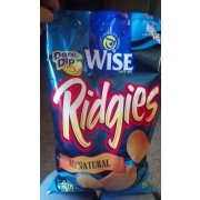 Wise Foods Inc Chips, Ridgies: Calories, Nutrition Analysis & More | Fooducate