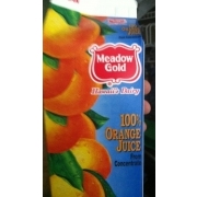 Meadow Gold Juice From Concentrate 100%, Orange: Calories, Nutrition ...