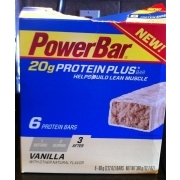 PowerBar Protein Plus Protein Bars, Vanilla: Calories, Nutrition ...