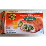 Barber Foods Chicken Breast, Stuffed, Breaded, Broccoli & Cheese ...