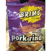 Brim's Snack Foods Pork Rinds, Fried , Chicharrones, Sweet & Mild ...