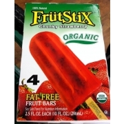 Fruit Stix Organic Chunky Strawberry, Fat Free Fruit Bars: Calories ...