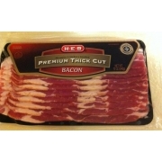 H-E-B Premium Thick Cut Bacon: Calories, Nutrition Analysis & More ...