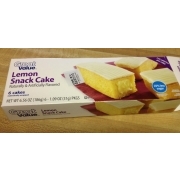 Great Value Snack Cake, Lemon: Calories, Nutrition Analysis & More ...