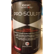 GNC Genetixhd Pro- Sculpt, Extreme Muscle Definition System Dietary ...