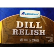 Albertsons Relish, Dill: Calories, Nutrition Analysis & More | Fooducate