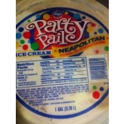 Kroger Ice Cream, Neapolitan, Party Pail: Calories, Nutrition Analysis ...