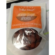 Sally's Smart Almonds, Orange Ginger: Calories, Nutrition Analysis & More | Fooducate