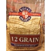 Royal Hearth Bread, 12 Grain, Premium Quality: Calories, Nutrition ...