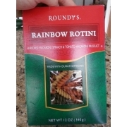 Roundy's Rotini, Rainbow, Enriched Macaroni, Spinach & Tomato: Calories ...