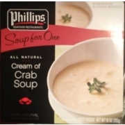 Phillips Soup For One, Cream of Crab: Calories, Nutrition Analysis ...