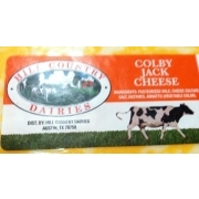 Hill Country Dairies Cheese, Colby Jack: Calories, Nutrition Analysis ...