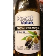 Great Value Oil, Olive, 100% Extra Virgin: Calories, Nutrition Analysis ...