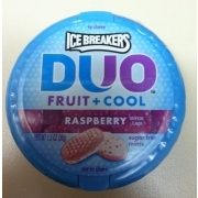 Ice Breakers Mints, Fruit + Cool, Sugar Free, Raspberry: Calories ...