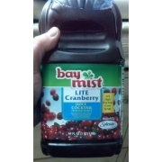 Bay Mist Juice Cocktail, Cranberry, Lite: Calories, Nutrition Analysis ...