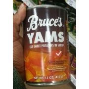 Bruce's Yams, Cut Sweet Potatoes In Syrup: Calories, Nutrition Analysis ...