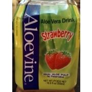Aloevine Aloe Vera Drink, Strawberry: Calories, Nutrition Analysis ...