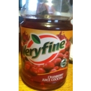 Veryfine Juice Cocktail, Cranberry: Calories, Nutrition Analysis & More ...