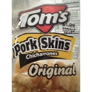 Tom's Pork Skins, Original: Calories, Nutrition Analysis & More | Fooducate