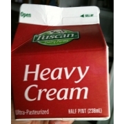 Tuscan Dairy Farms Heavy Cream: Calories, Nutrition Analysis & More ...