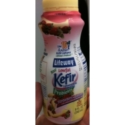 Lifeway Lowfat Kefir Strawberry-Banana Cultured Milk Smoothie: Calories ...